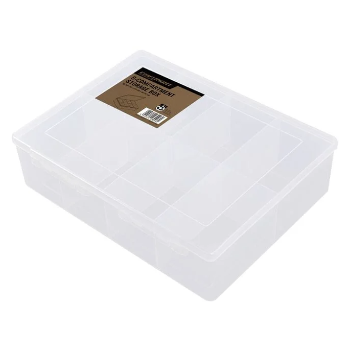 Craftright 8 Compartment Storage Box Organiser