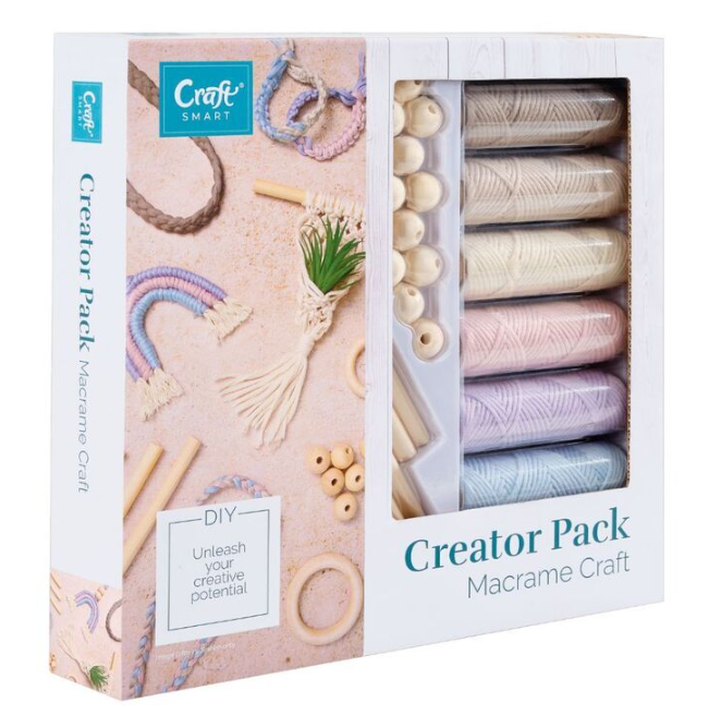 Craftsmart Macrame Craft Creator Pack Assorted
