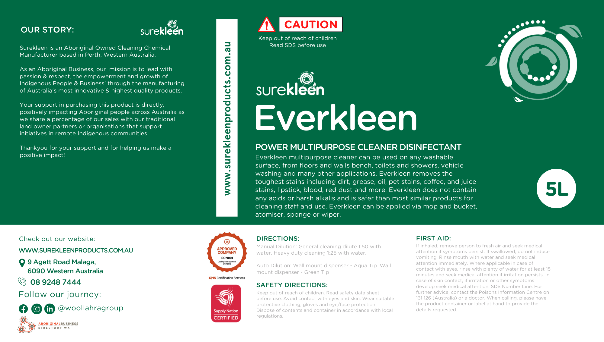 Surekeen Everkleen, 5L