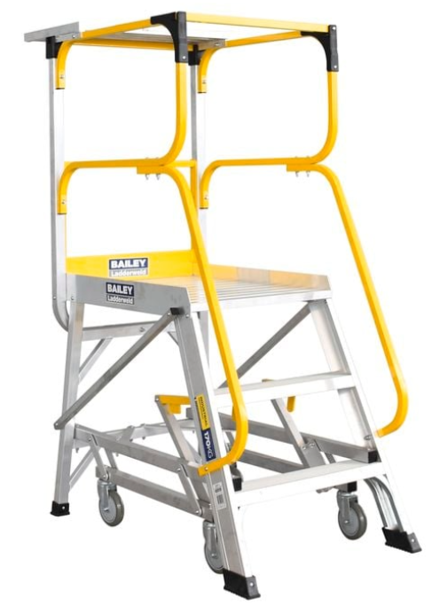 Bailey 828mm 200kg Access 3 Aluminium Ladderweld Platform Ladder