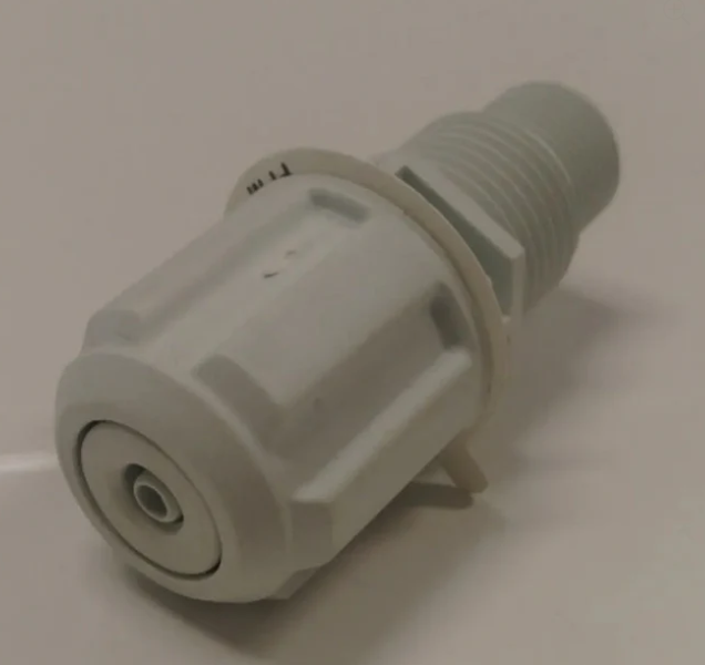 Injection Valve - Inline check valve 4x6mm PVC FPM